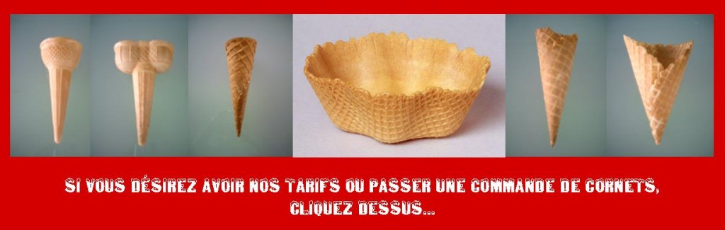 CONES & CORNETS – Locaglaces.fr